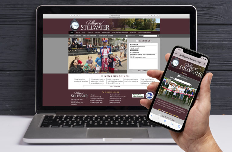 Village launches redesigned website – Village of Stillwater New York